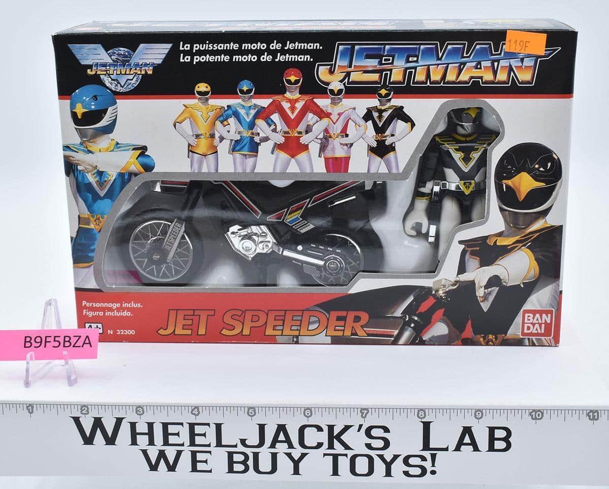 Jet Speeder Jetman Power Rangers FRANCE 1991 Bandai NEW MISB SEALED ...