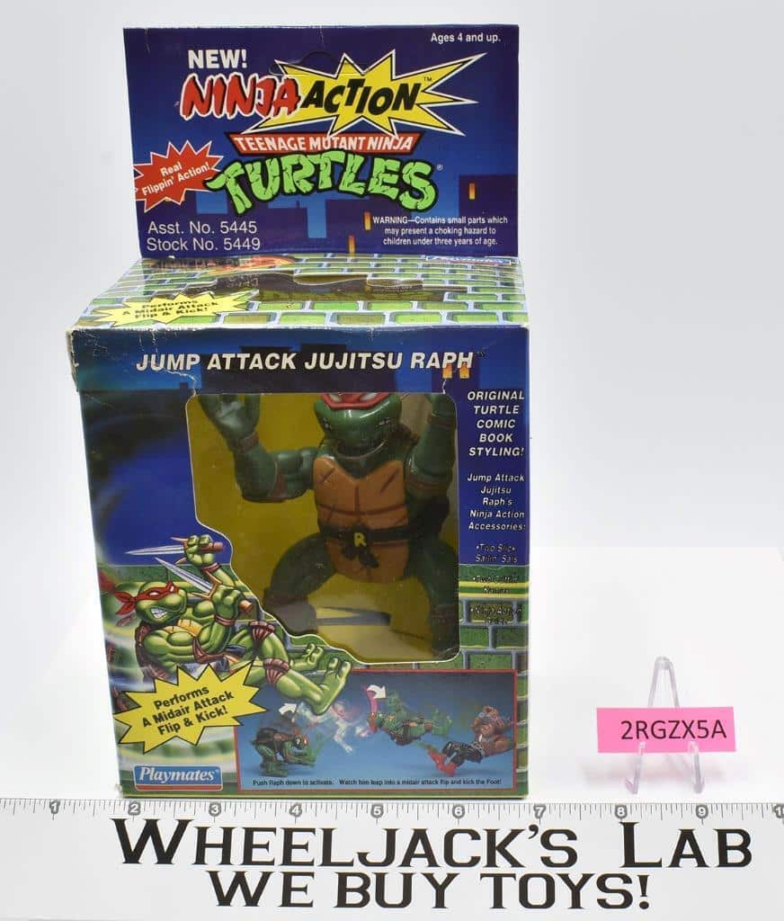 Jump Attack Jujitsu Raph Teenage Mutant Ninja Turtles 2003 Playmates ...