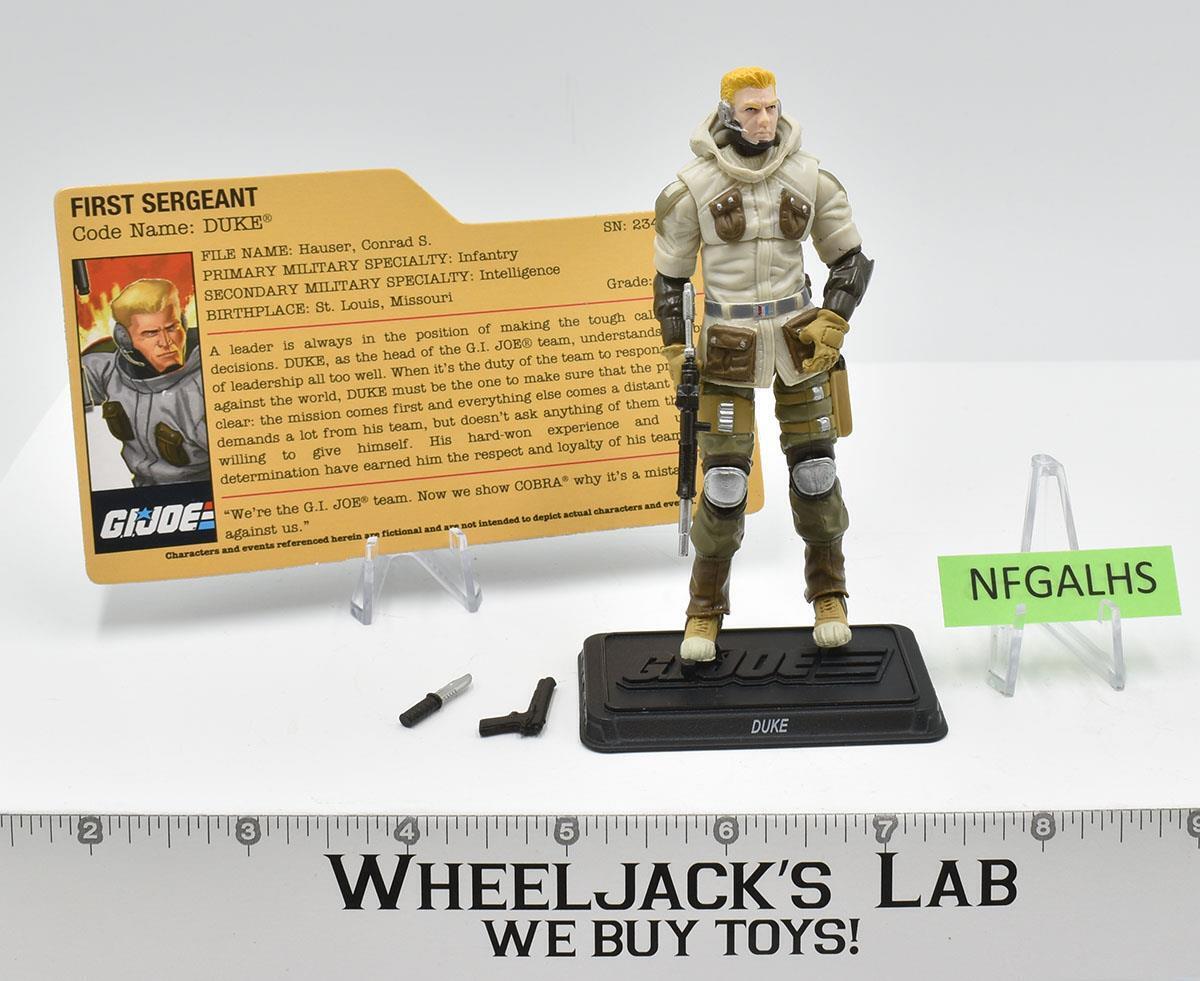 Duke v41 100% Complete G.I. Joe Resolute 2010 Hasbro Action Figure ...
