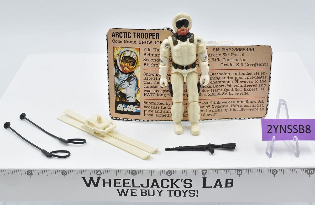 Snow Job V2 100% Complete G.I. Joe 1991 Hasbro Vintage Action Figure ...