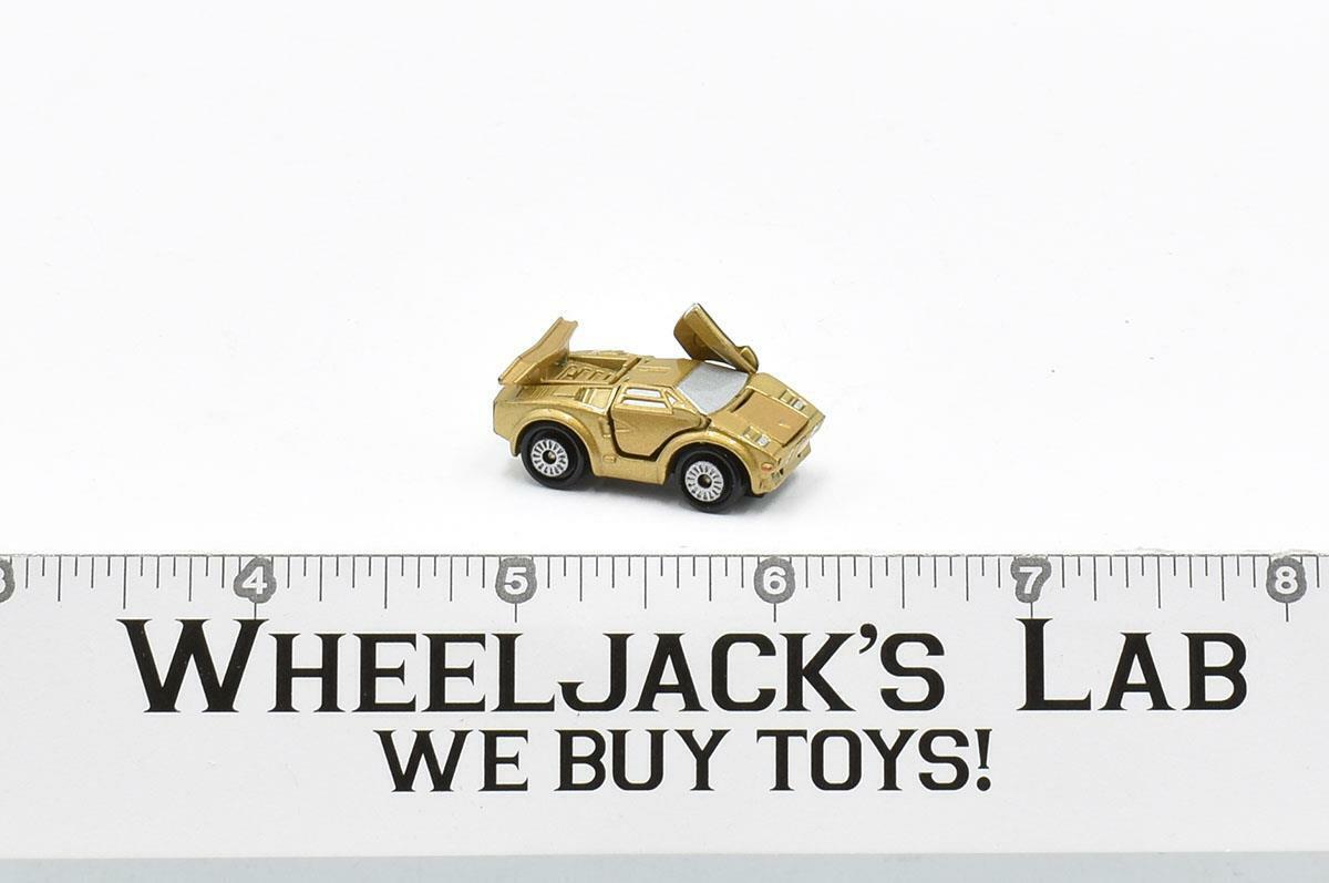Deluxe Lamborghini Countach Gold 1988 Vintage Galoob Micro Machines ...