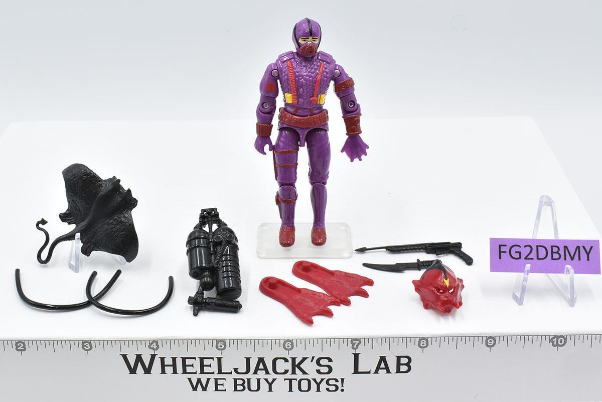 Hydro-Viper V1 100% Complete G.I. Joe 1988 Hasbro Vintage Action Figure ...