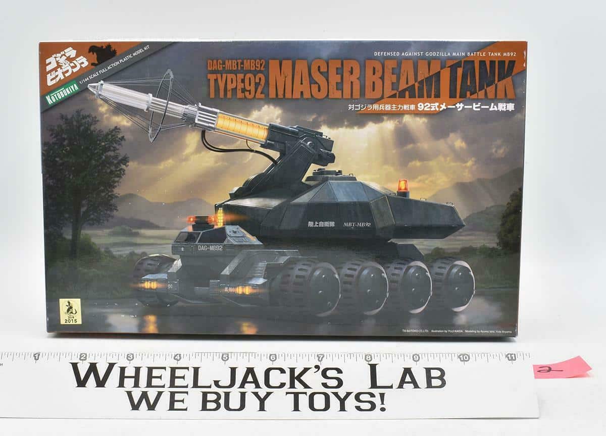 Godzilla vs. Biollante Maser Beam Tank #2 Type92 2015 Kotobukiya Action ...