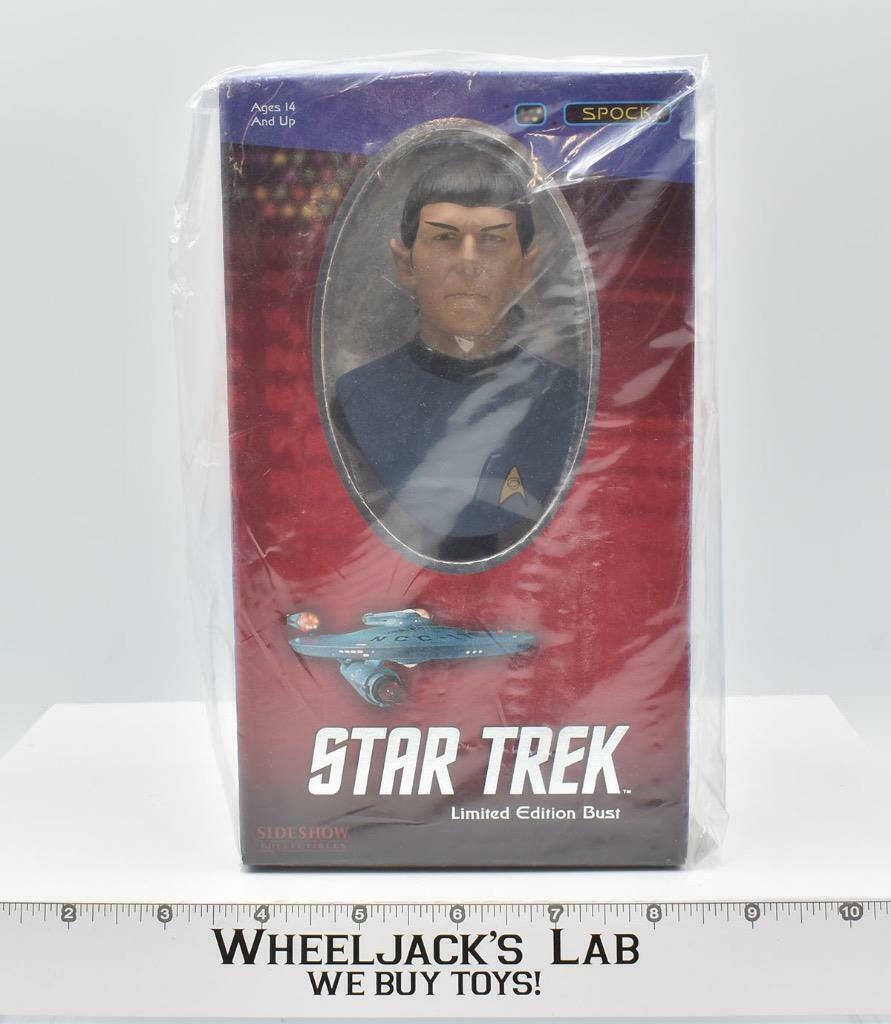 Spock Limited Edition Bust Sculpture Star Trek Sideshow Collectibles ...