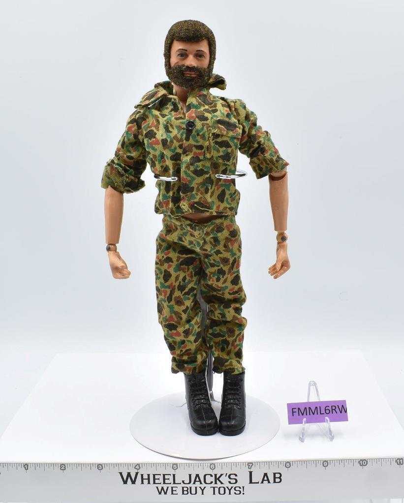Action Man Flocked Brown Hair & Beard GI Joe 1964 Hasbro 12" Action ...