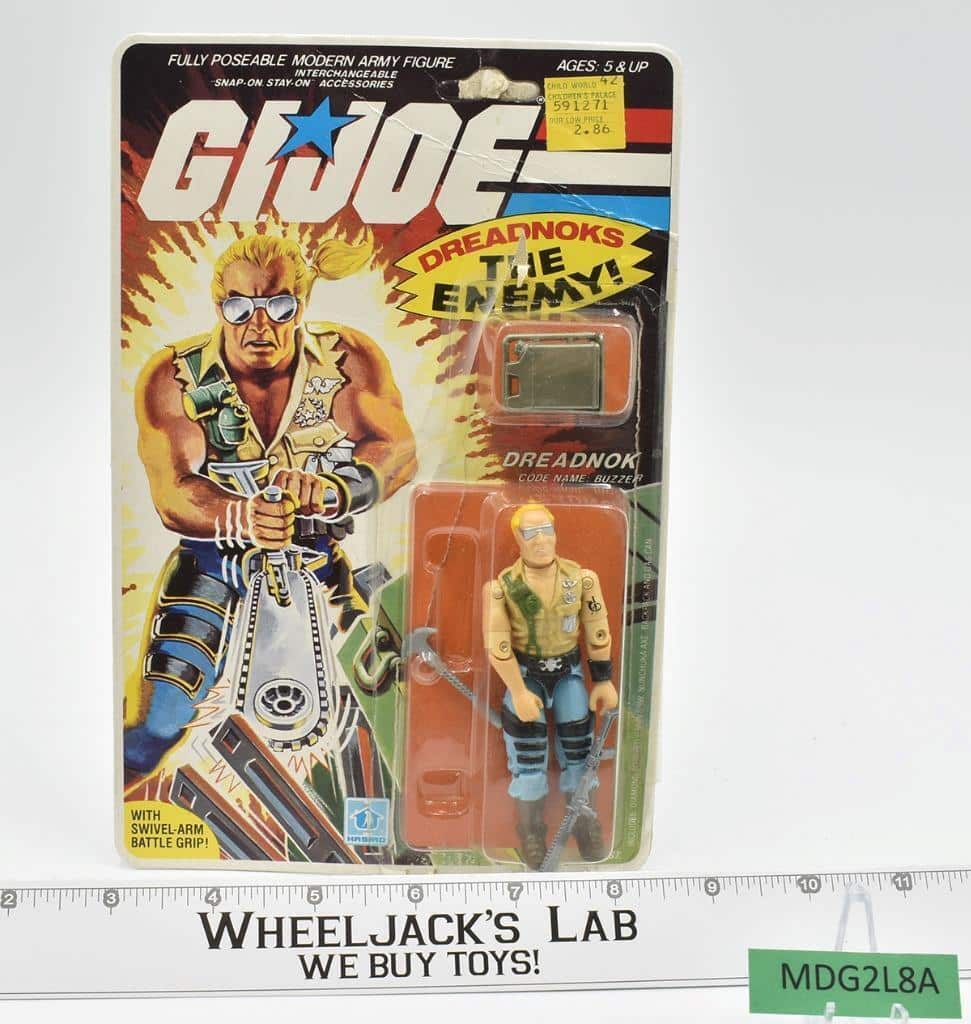 Dreadnok Buzzer GI Joe ARAH 1984 Hasbro Vintage Action Figure NEW ...