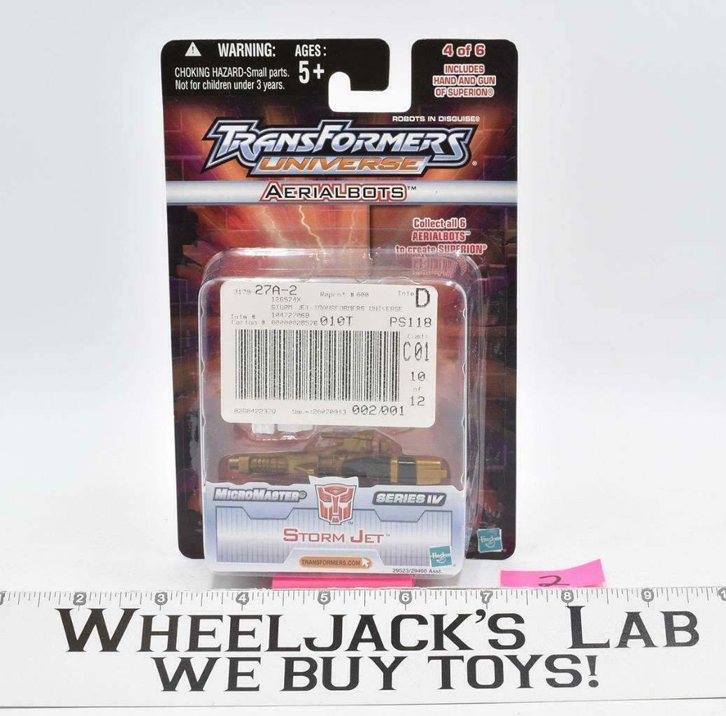 Storm Jet #2 Aerialbots Transformers Universe Micromaster 3 2005 Hasbro ...