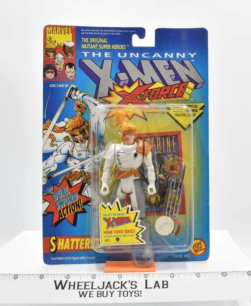 Shatterstar Marvel Comics The Uncanny X-Men X-Force MOSC 1992 Toybiz ...