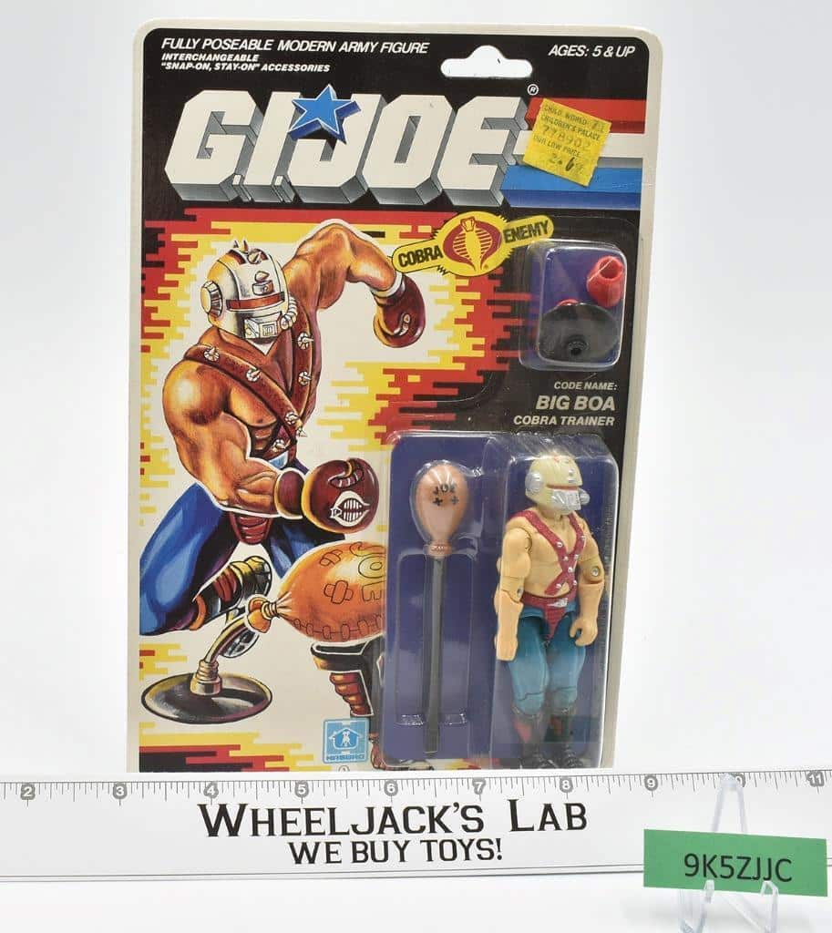 Big Boa GI Joe ARAH 1987 Hasbro Vintage Action Figure NEW MOSC SEALED ...