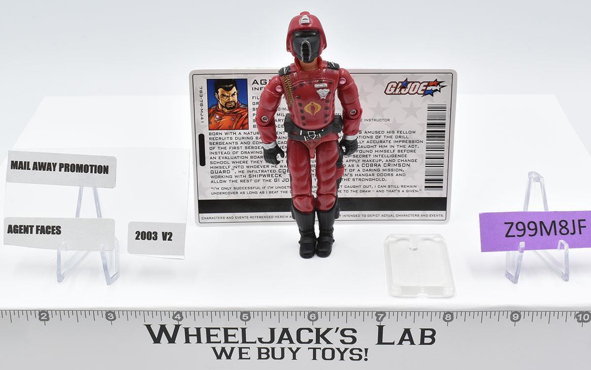 Agent Faces v2 G.I. Joe Mail Away 2003 Hasbro Action Figure - Wheeljack ...