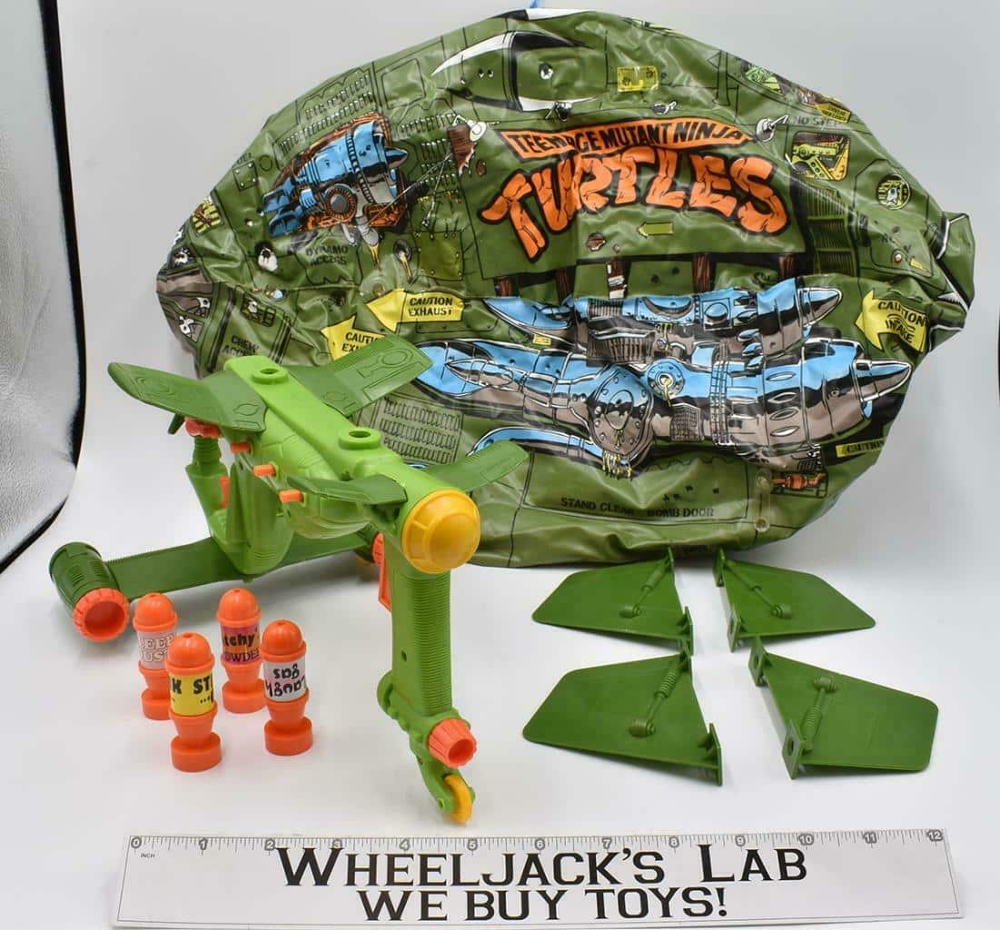Turtle Blimp NO LEAKS Complete Teenage Mutant Ninja Turtles TMNT 1989 ...