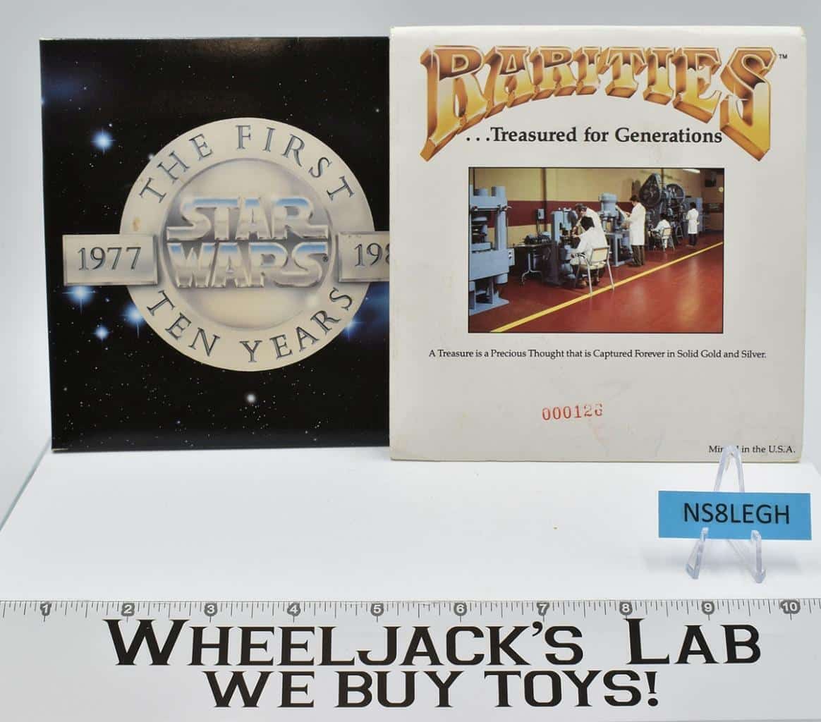 Darth Vader & Obi Wan Star Wars 10th Anniversary Rarities Mint Fine ...