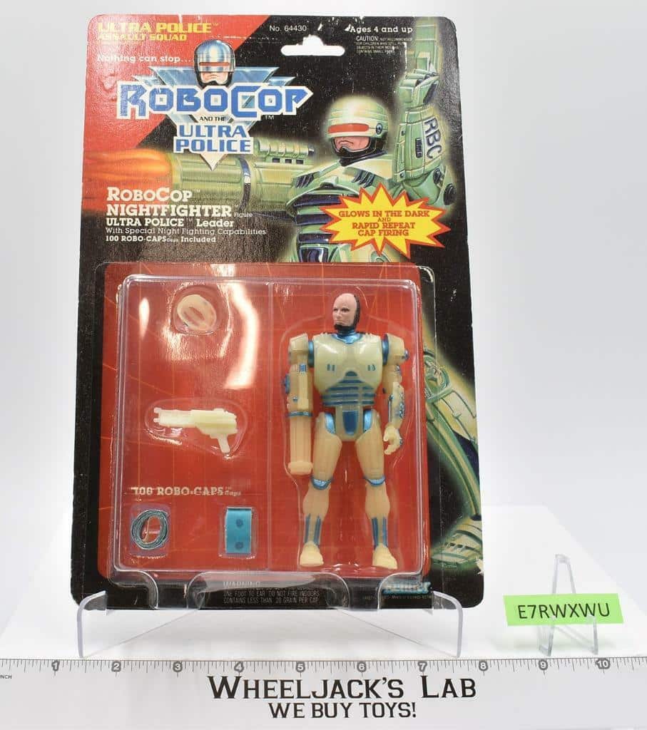 Nightfighter RoboCop Ultra Police MOSC 1989 Action Figure Kenner ...