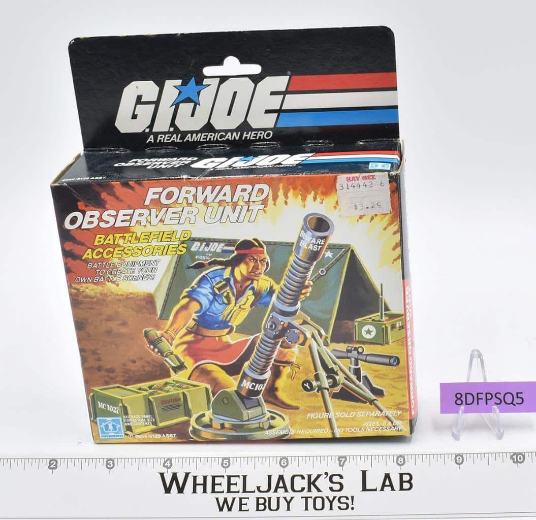 Forward Observer Unit W/Box 100% Complete GI Joe 1985 Hasbro Vintage ...
