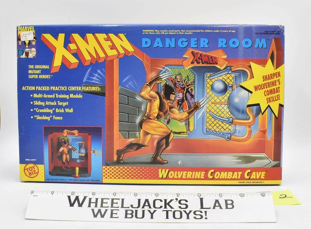 Wolverine Combat Cave #2 The Uncanny X-Men Danger Room Toybiz 1994 MIB ...