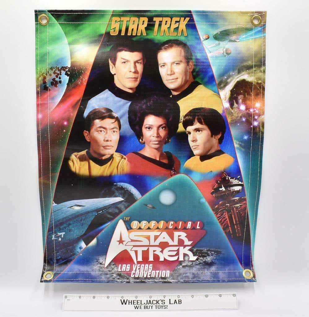 Star Trek Official Las Vegas 2007 Vinyl Canvas Convention Banner Poster ...