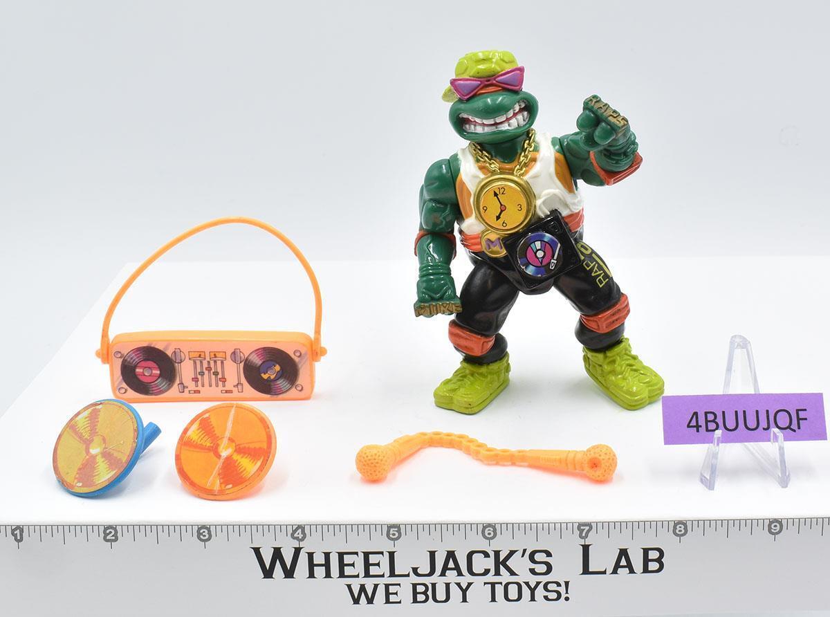 Rappin' Mike 100% Complete 1991 TMNT Teenage Mutant Ninja Turtle ...