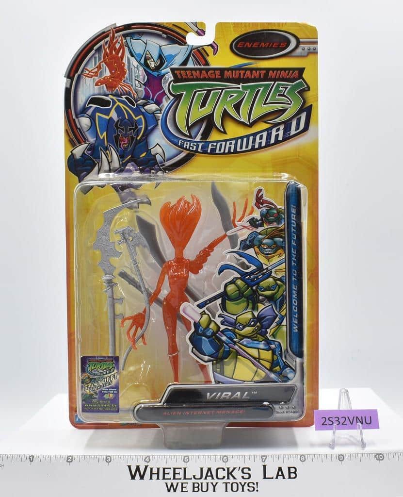 Viral Teenage Mutant Ninja Turtles Fast Forward TMNT 2006 Playmates NEW ...
