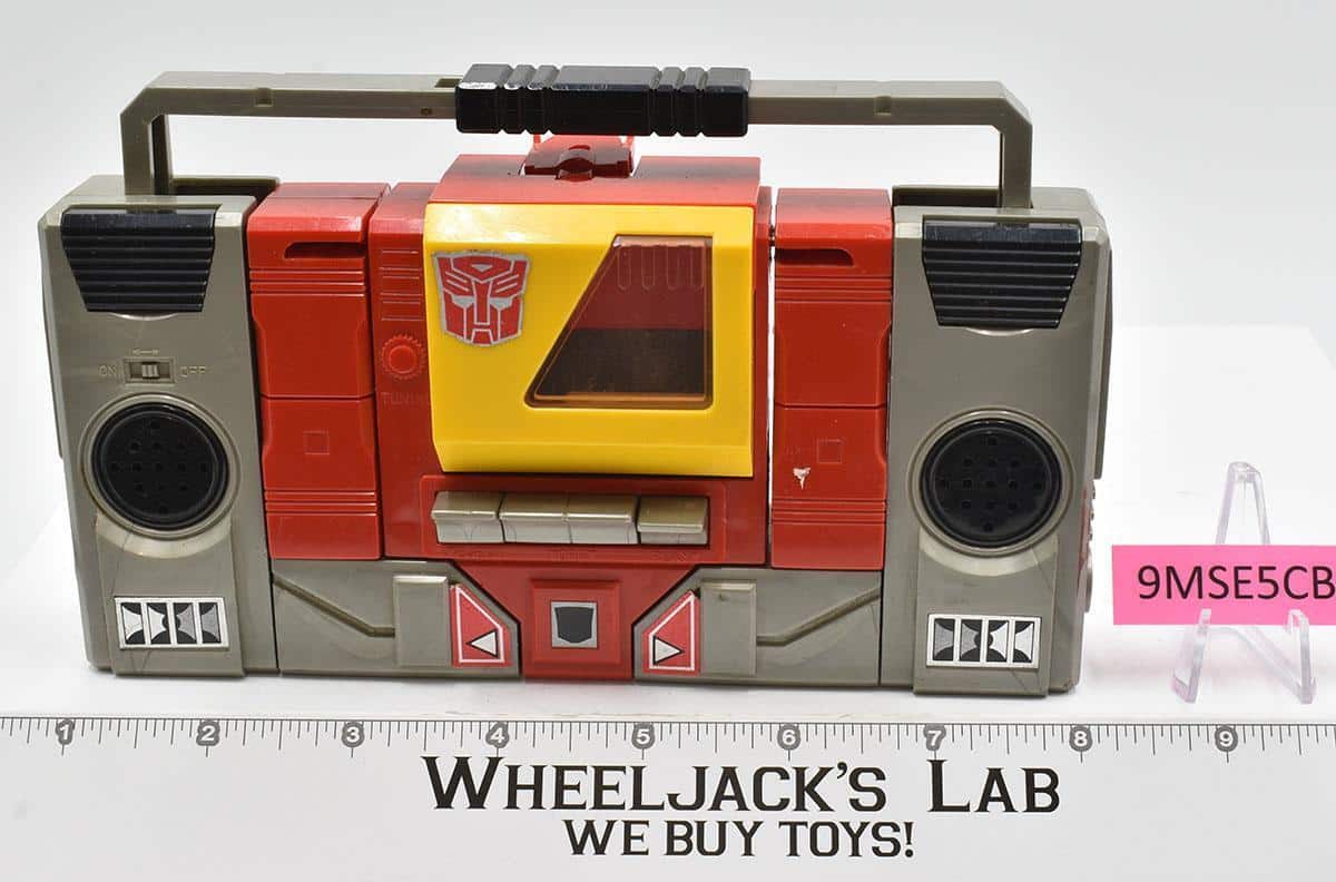 Blaster 1985 Vintage G1 Transformers Boombox Action Figure - Wheeljack ...