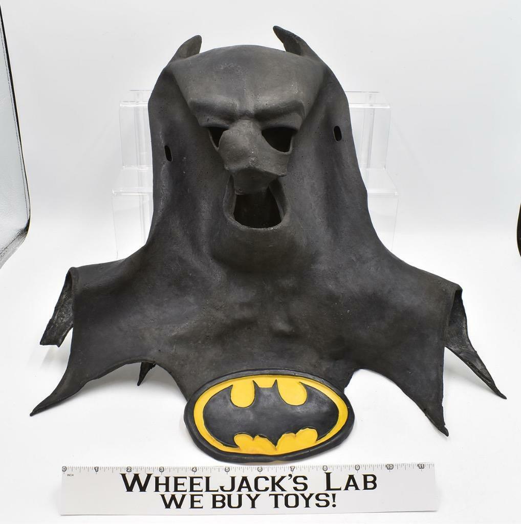 Batman Overhead Adult Rubber Black Mask Vintage DC Comics - Wheeljack's Lab