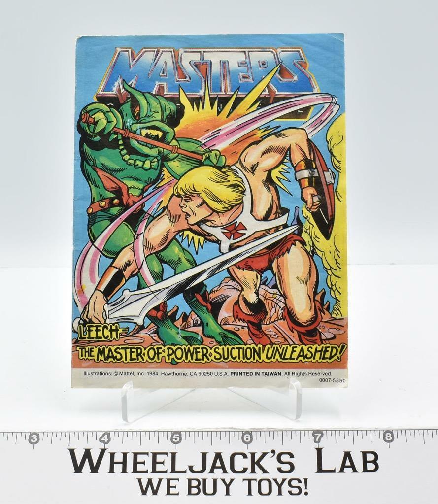 Leech The Master of Power Suction Unleashed 1984 Mini Comic He-Man MOTU ...