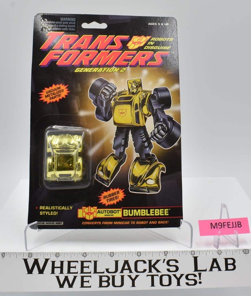 Bumblebee Autobot G2 Transformers 1992 Hasbro Action Figure NEW MOSC ...