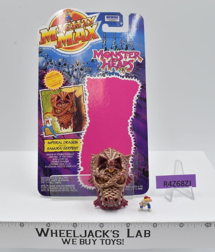 Imperial Dragon & Samurai Serpent Complete 1994 Mighty Max Bluebird ...