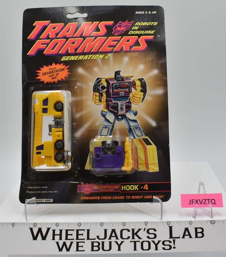 Hook Constructicon G2 Transformers 1992 Hasbro Action Figure MOSC ...