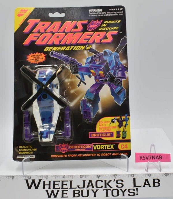 Vortex Combaticon Decepticon G2 Transformers 1993 Hasbro Figure NEW ...