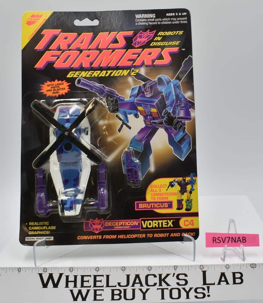 Vortex Combaticon Decepticon G2 Transformers 1993 Hasbro Figure NEW ...
