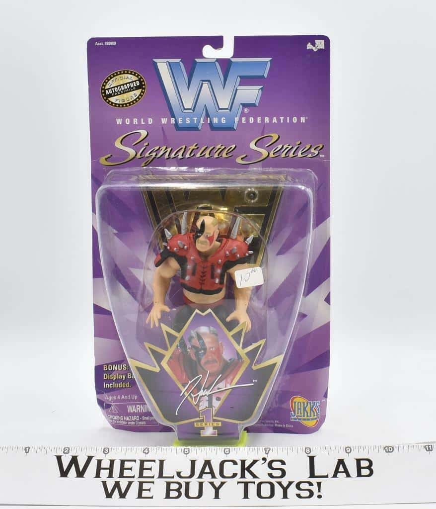 Road Warrior Hawk Signature Series WWF Series 1 MOSC JAAKS 1997 Action ...
