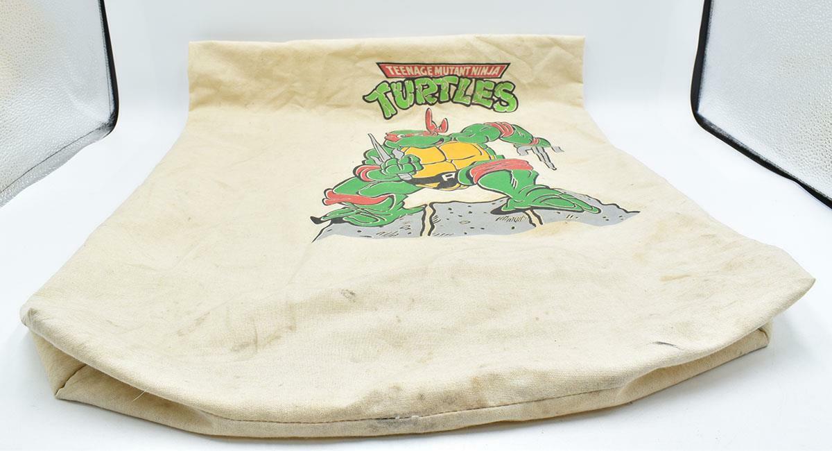 Canvas Raphael Bag TMNT Teenage Mutant Ninja Turtles Mirage Vintage ...