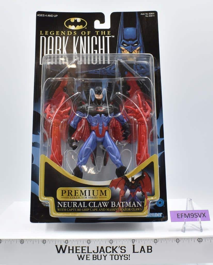 Neural Claw Batman Legends of the Dark Knight Premium Kenner 1996 NEW ...