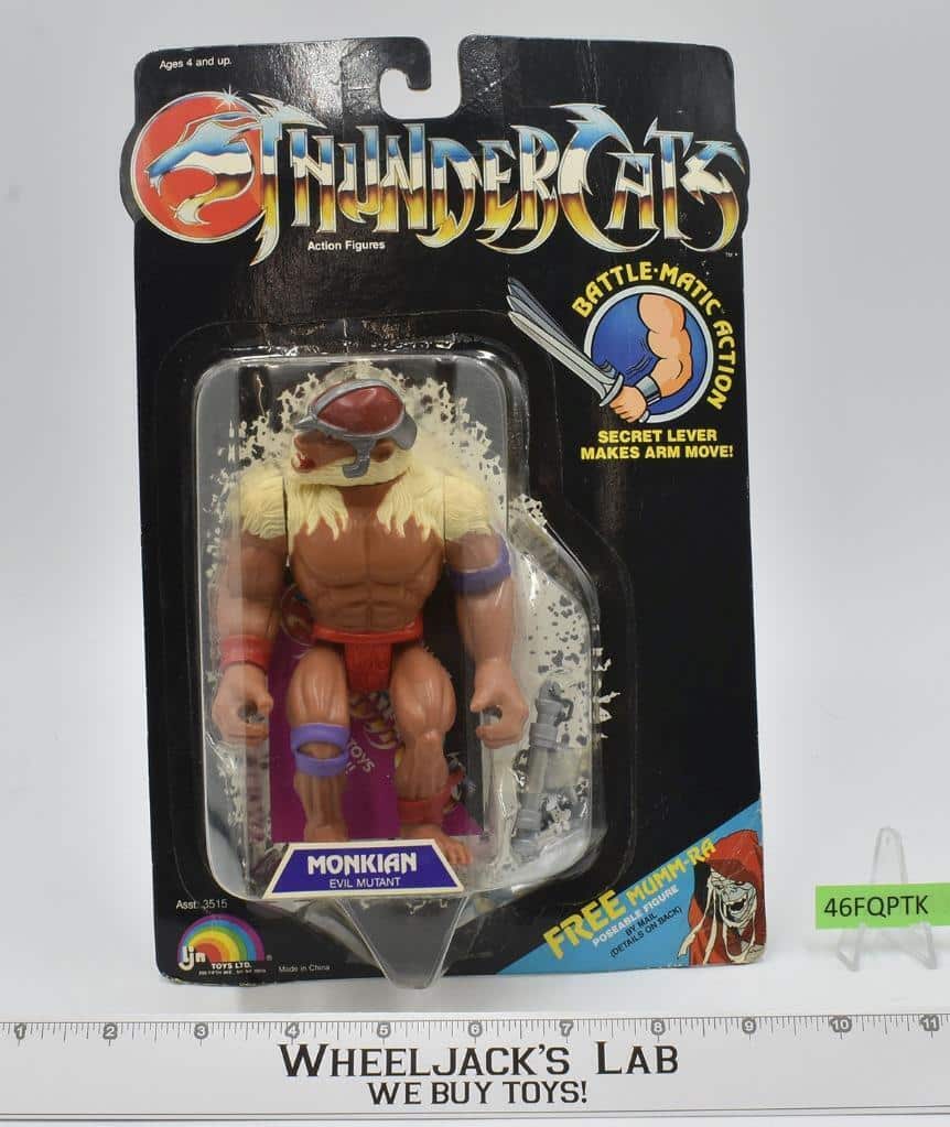 Monkian Evil Mutant Thundercats 1986 LJN Vintage Figure NEW MOSC SEALED ...