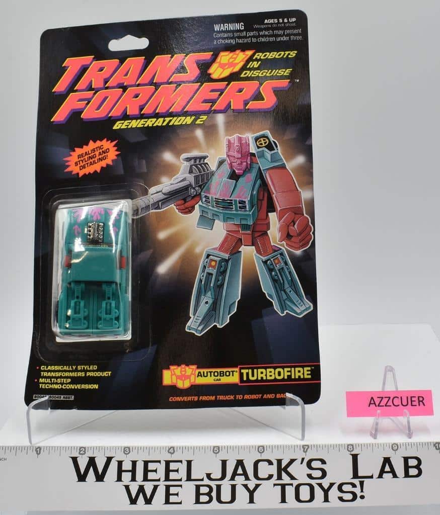 Turbofire Autobot G2 Transformers 1992 Hasbro Action Figure MOSC SEALED ...
