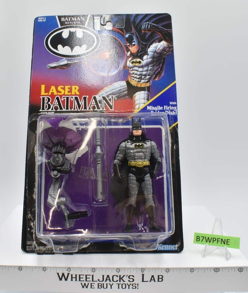 Laser Batman DC Comics Batman Returns Kenner 1991 Action Figure NEW MOC ...