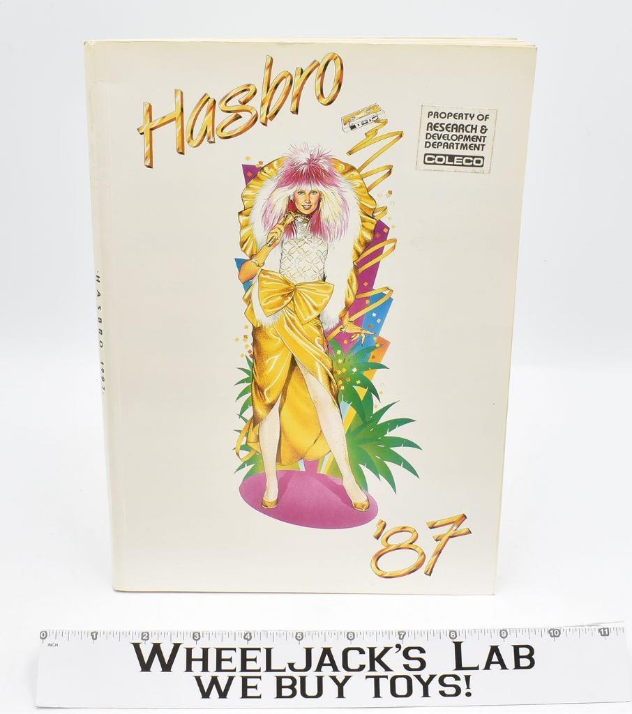 HASBRO 1987 Toy Fair Employee Dealer Catalog JEM BATTLEBEASTS ...