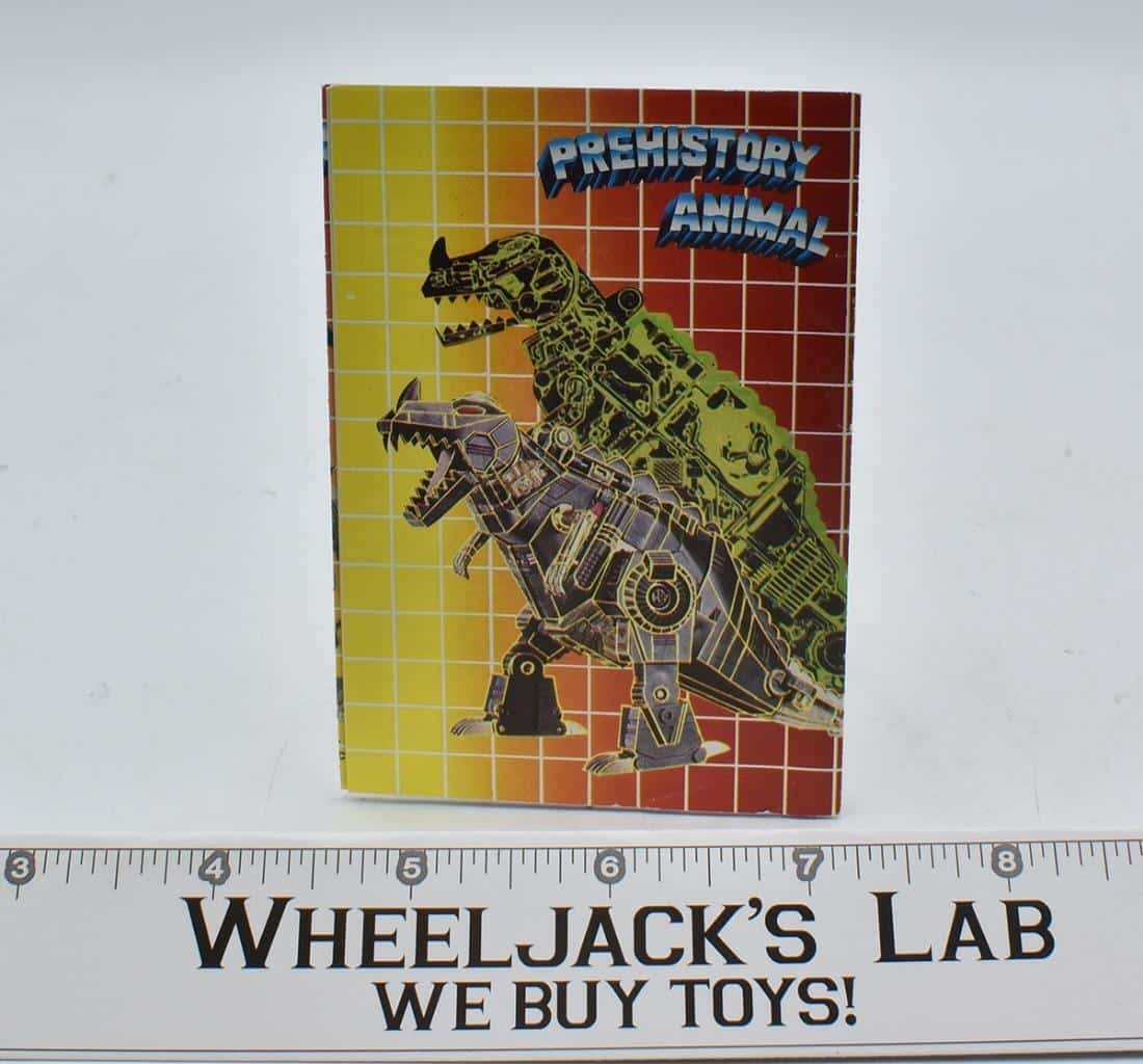Micro Change Dinosaur Robot Instruction Booklet Takara - Wheeljack's Lab