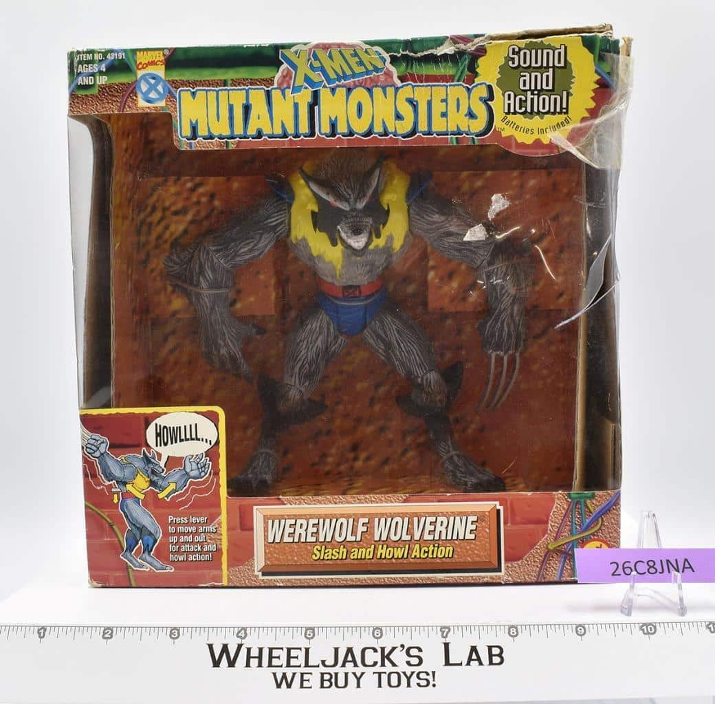 Werewolf Wolverine Mutant Monsters X-Men 1996 Toy Biz MISB NEW SEALED ...