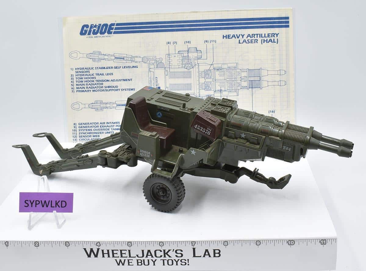 HAL 100% Complete G.I. Joe 1982 Hasbro Vintage Vehicle Action Figure ...