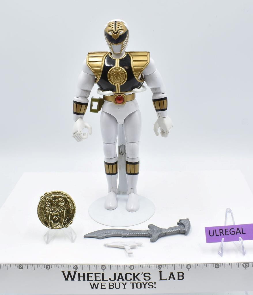White Ranger Mighty Morphin Power Rangers 1993 8" Bandai Action Figure ...