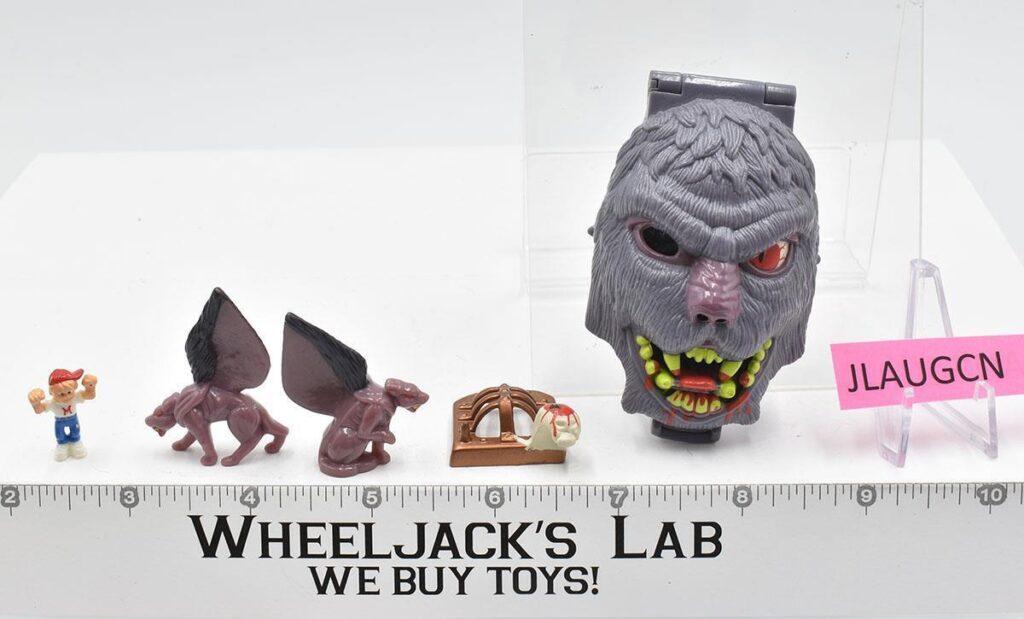 Horror Heads Werewolf 100% Complete 1993 Mighty Max Bluebird Toys ...