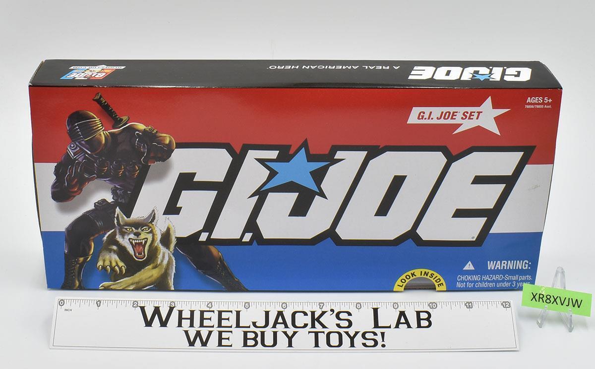 GI Joe Figure Set GI Joe Collector's Club 25th Anniv. 2008 Hasbro EMPTY ...