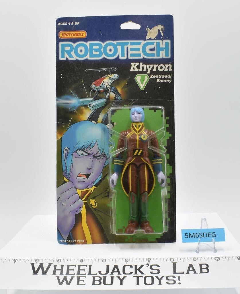 Khyron 6" NEW SEALED MOSC Robotech 1985 Matchbox Vintage Action Figure ...