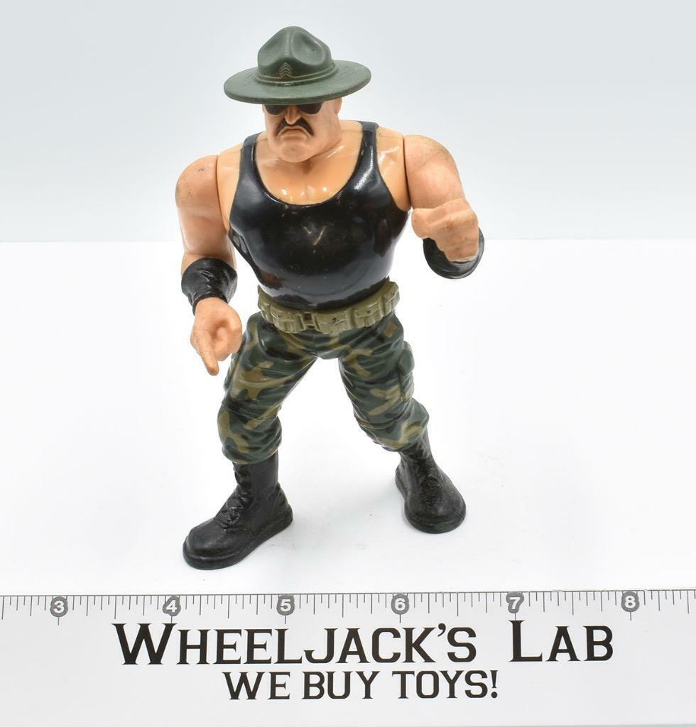 Sgt. Slaughter Series 3 WWF WWE Wrestling Action Figure 1991 Vintage Hasbro - Wheeljack's Lab