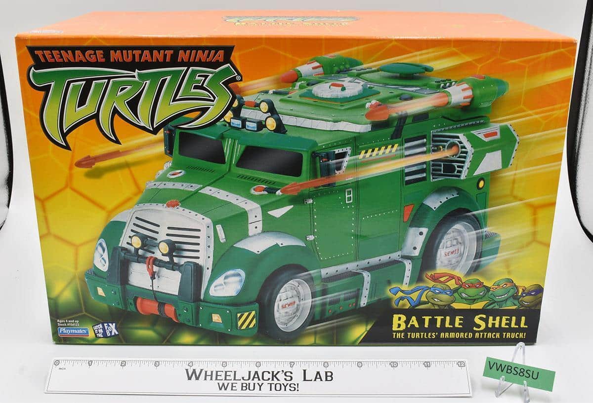 Armored Attack Truck Battle Shell Teenage Mutant Ninja Turtles 2002 NEW ...