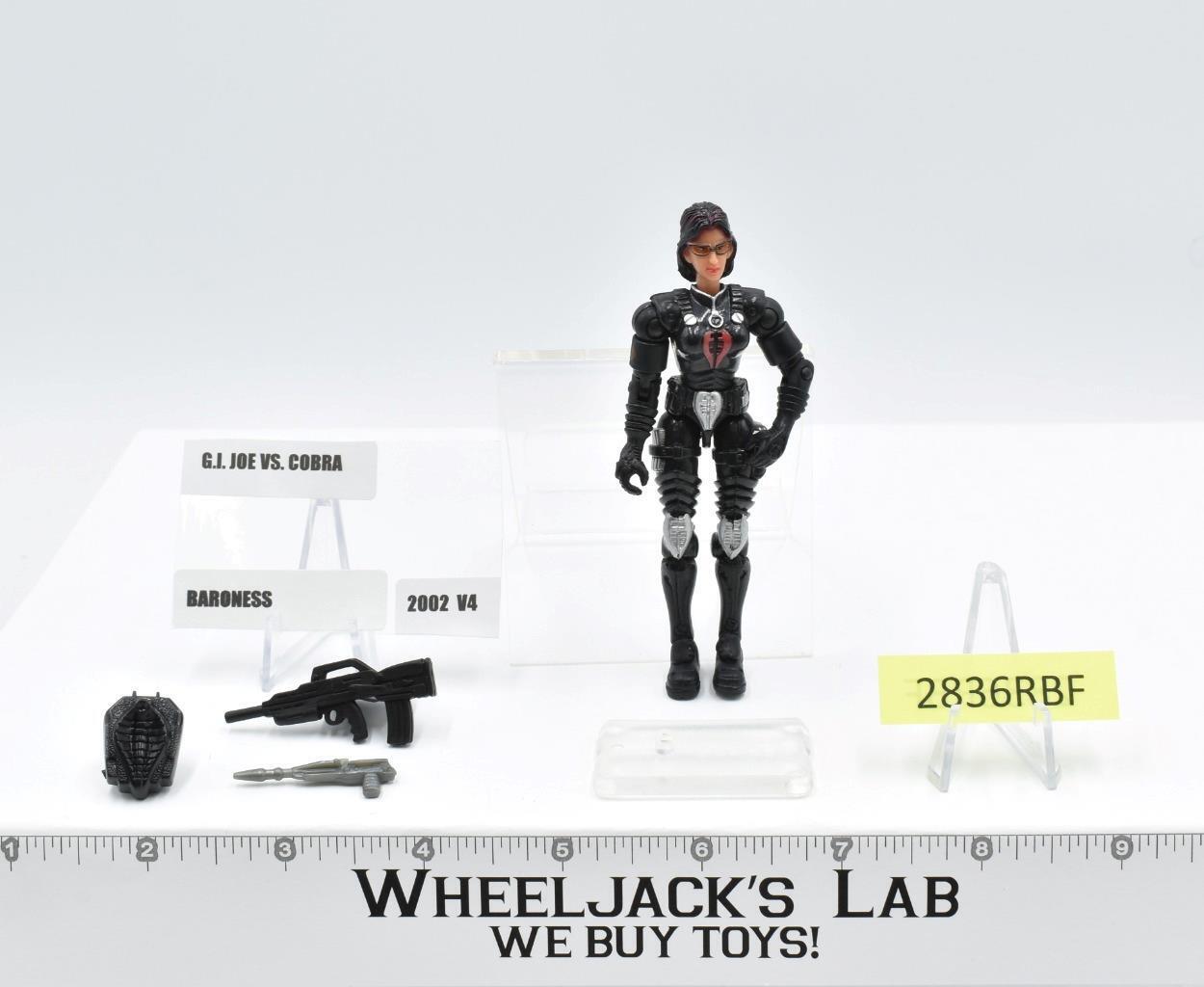 Baroness V4 100% Complete G.I. Joe 2002 Hasbro Action Figure ...