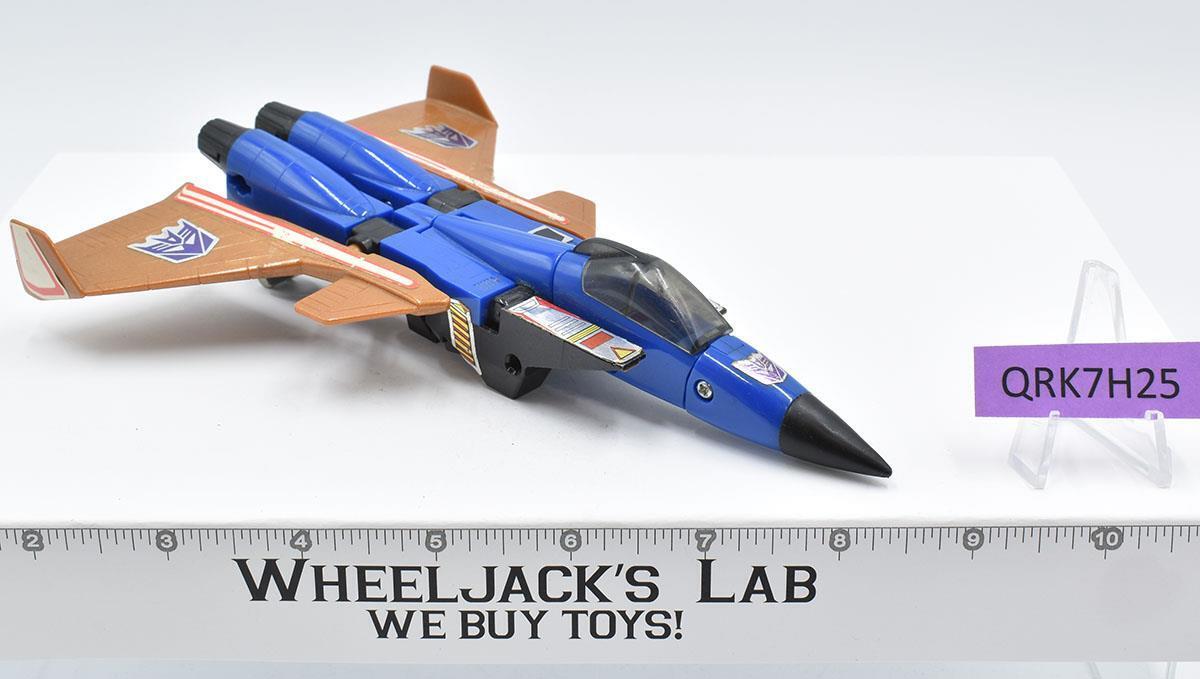 Dirge 1985 Vintage Hasbro G1 Transformers F-15 Fighter Action Figure ...