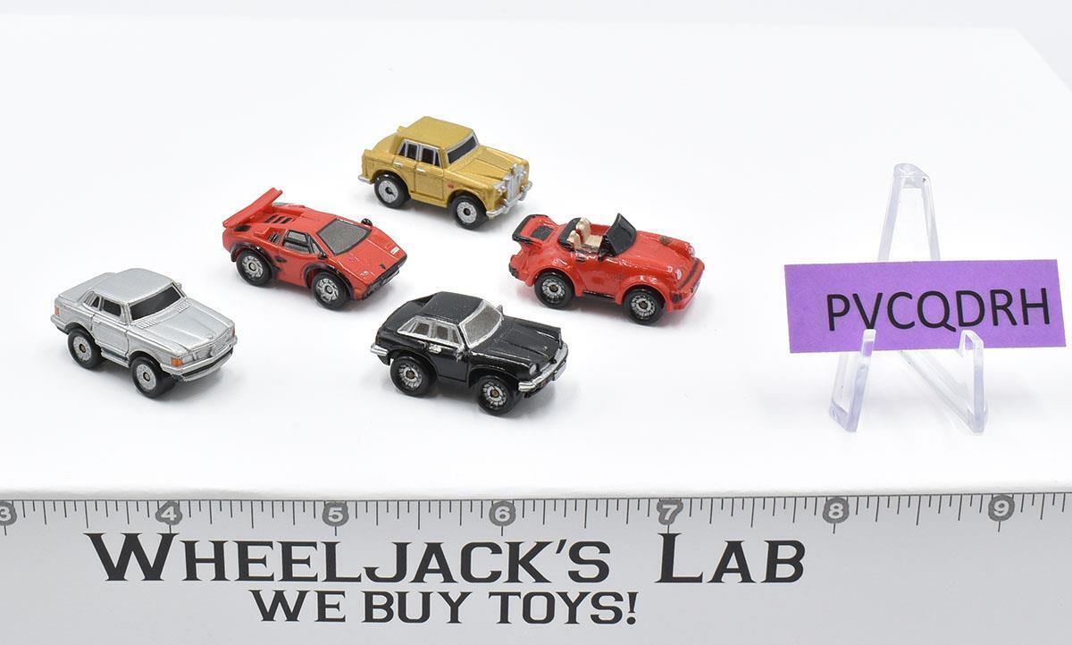 Lot of 5 European Collection Cars/Vehicles 1988-89 Vintage Galoob Micro ...