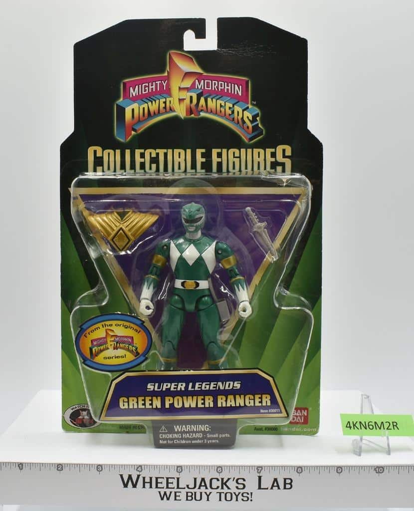 Green Ranger Super Legends MMPP Power Rangers 2008 Bandai NEW MISB ...